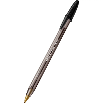 Pluma Bic Cristal Intenso Bold Punta Extra Grande 1.6 mm Negro | Morvil